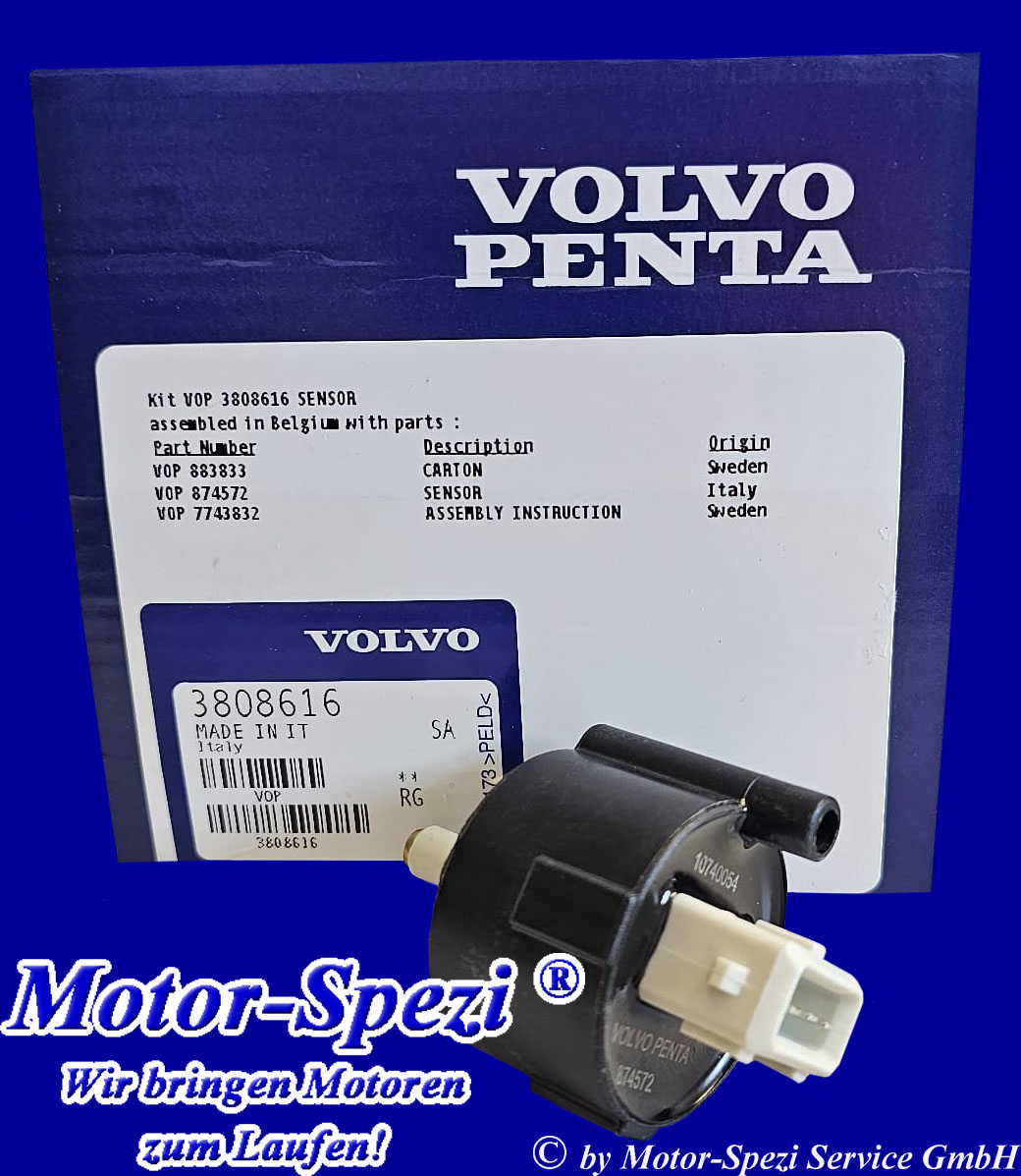 Motor-Spezi - Volvo Penta Sensor, passt für D4 und D6 Motoren. Für ...